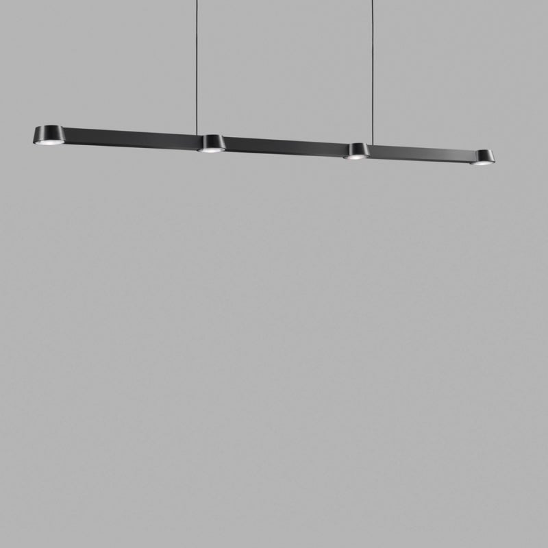 OPTIC LINEAR - suspension led 1m50 - Light Point - (noir) | Leroy Merlin