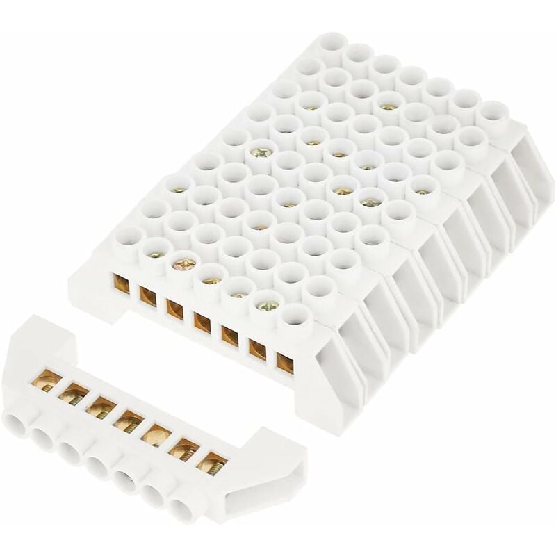 10 pièces de borniers, borne de raccordement électrique à 7 Positions ...