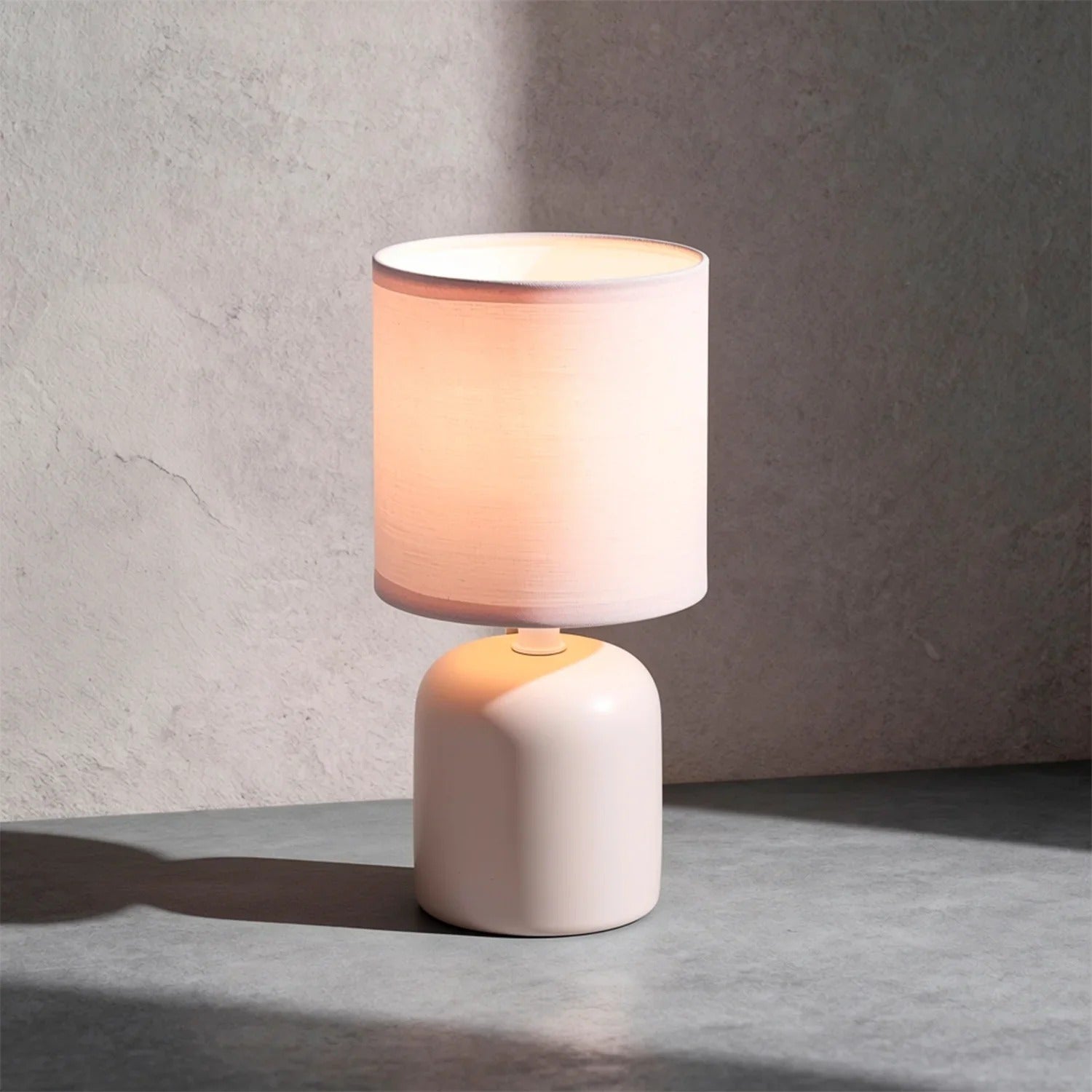 Lámpara de mesa 40W IP20 Rosa Rabalux | Leroy Merlin