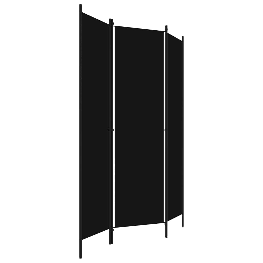 Tabique 3 paneles Negro 150x180 cm | Leroy Merlin
