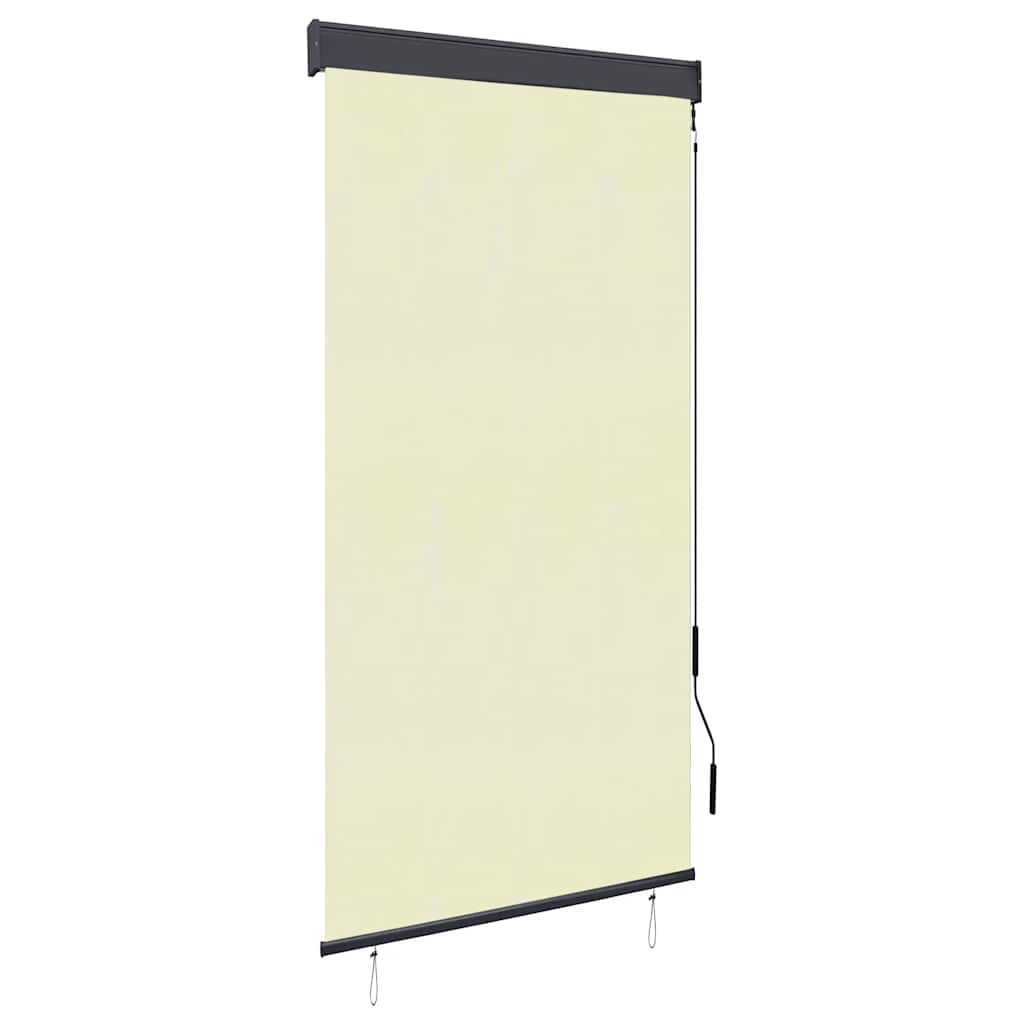 Estor enrollable de exterior color crema 80x250 cm vidaXL | Leroy Merlin