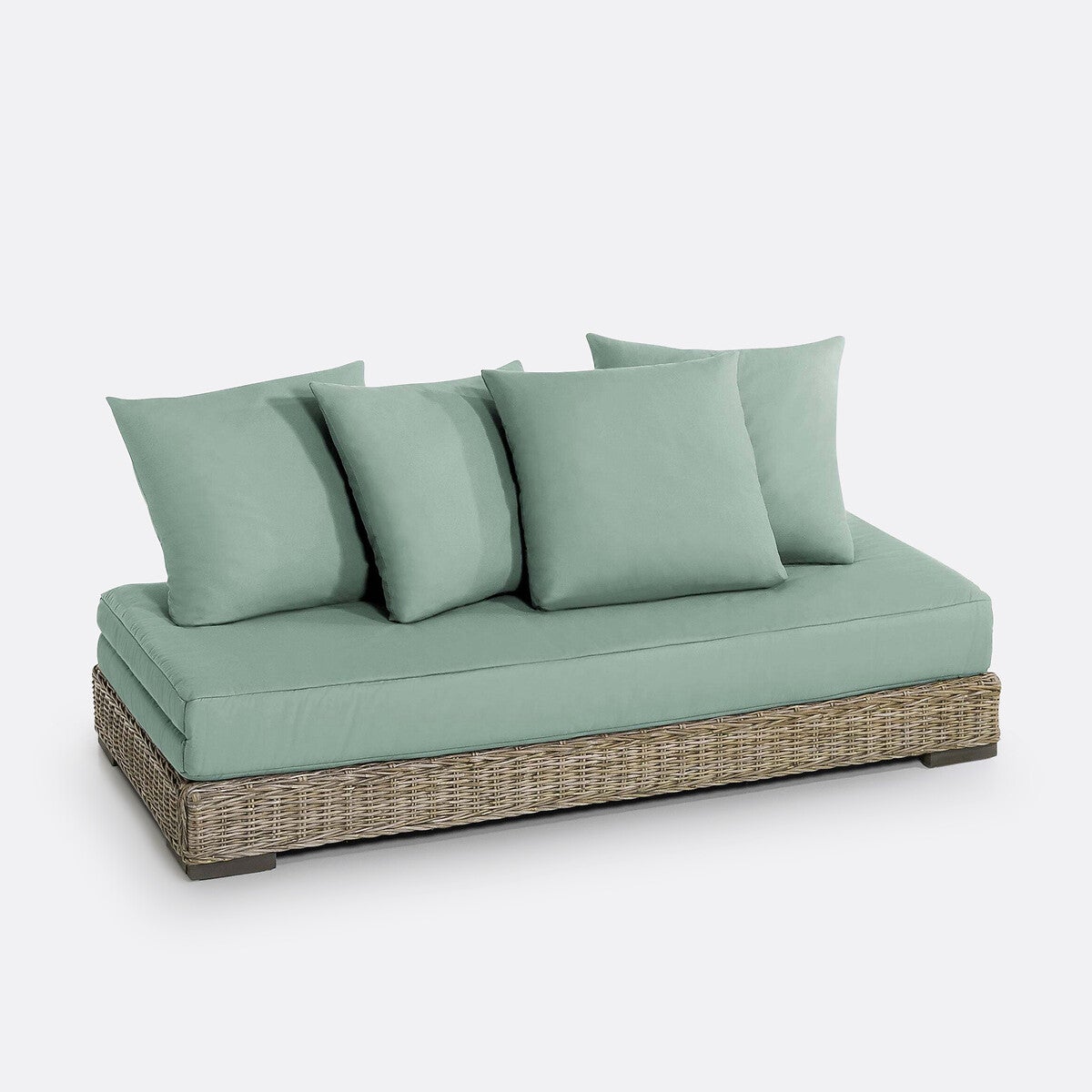 Banquette-lit kubu, Giada - Naturel - 80 x 190 cm | Leroy Merlin