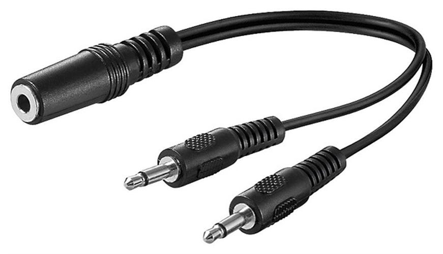 Conecticplus Adaptateur 2 Jack 3 5 Mono Jack 3 5 Stér Leroy Merlin