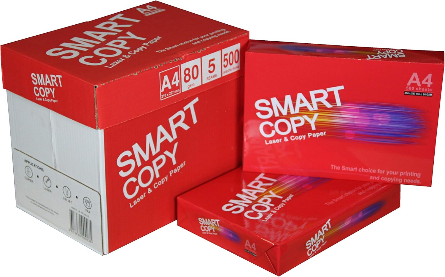 Folio di marca Smart Copy | Scatola 500 fogli | DIN A4 e 80 g ...