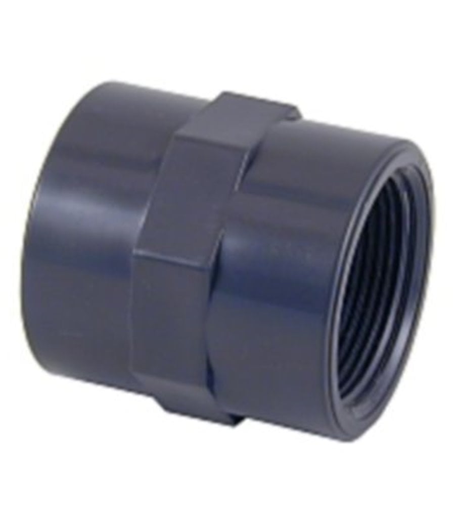 Manchon taraudé Pvc pression fileté 1" des 2 côtés | Leroy Merlin