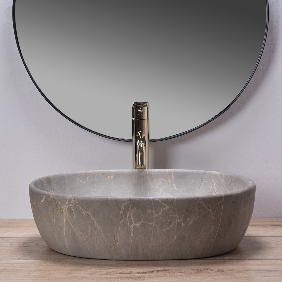 LAVABO SOBRE ENCIMERA REA LARA BEIGE | Leroy Merlin