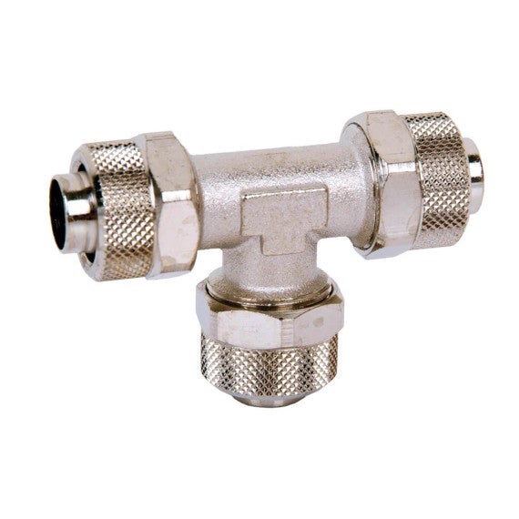 Racor metálico T cónico Intermedio en varias medidas COFAN | Leroy Merlin