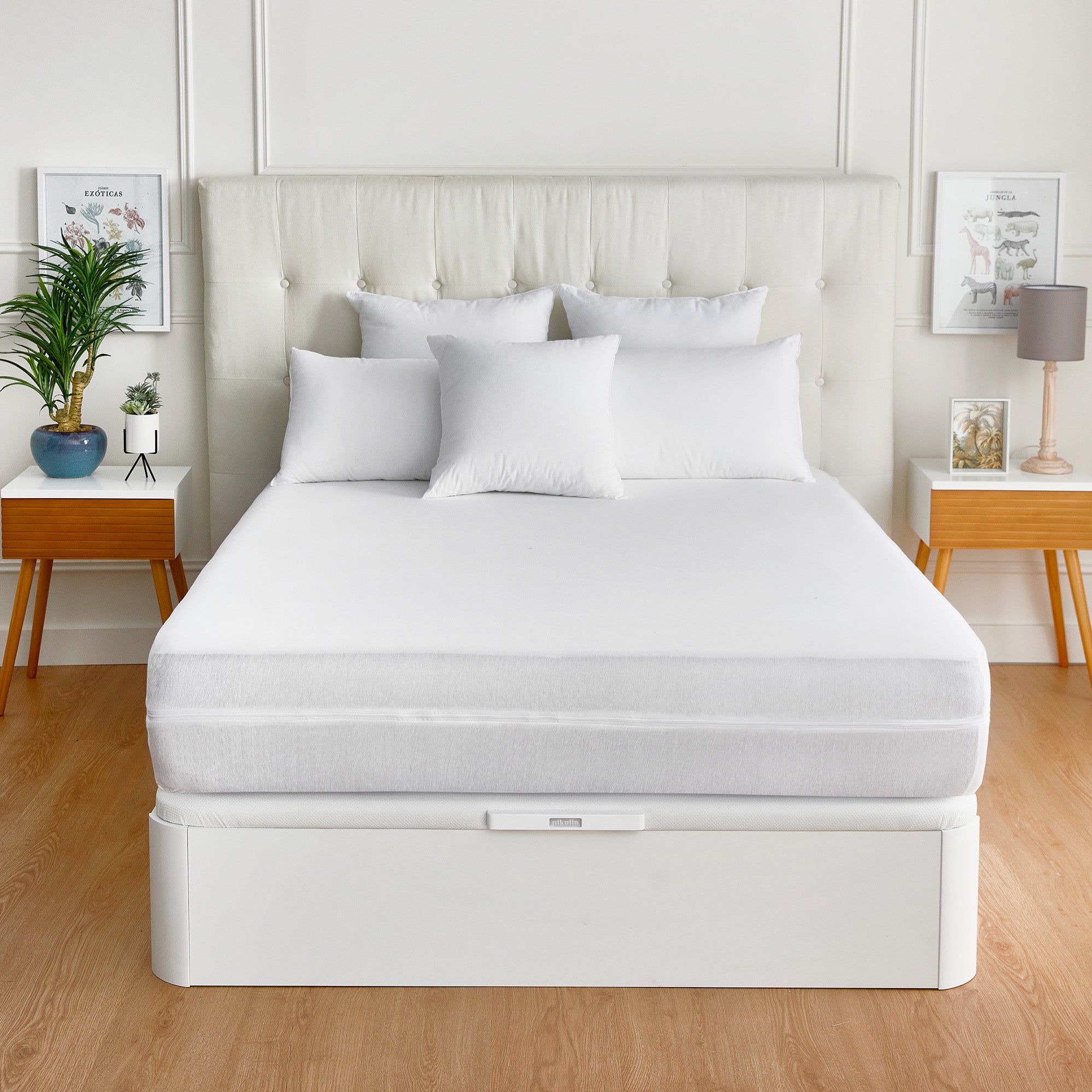 Housse de matelas 105 x200cm Pikolin Home | Leroy Merlin