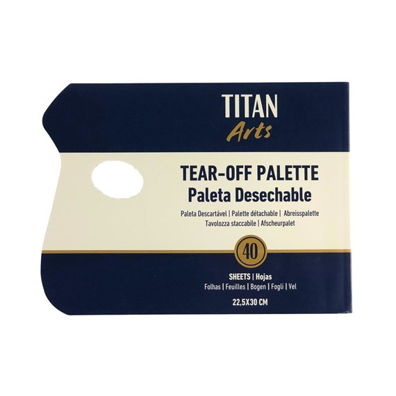 Palette Jetable 22,5X30 Cm 40 Feuilles | Leroy Merlin