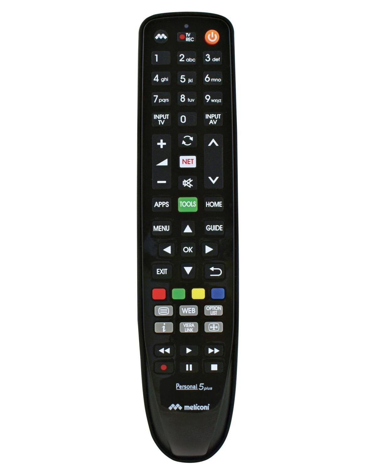 Meliconi Gumbody Personal 5 plus télécommande IR Wireless TV Appuyez ...