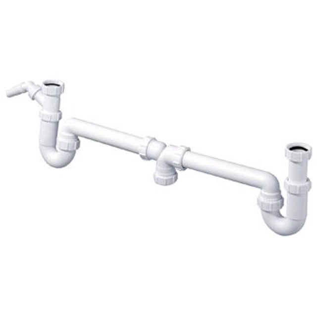 Siphon universel mcalpine siphon duplex combinaison réglable en hauteur ...