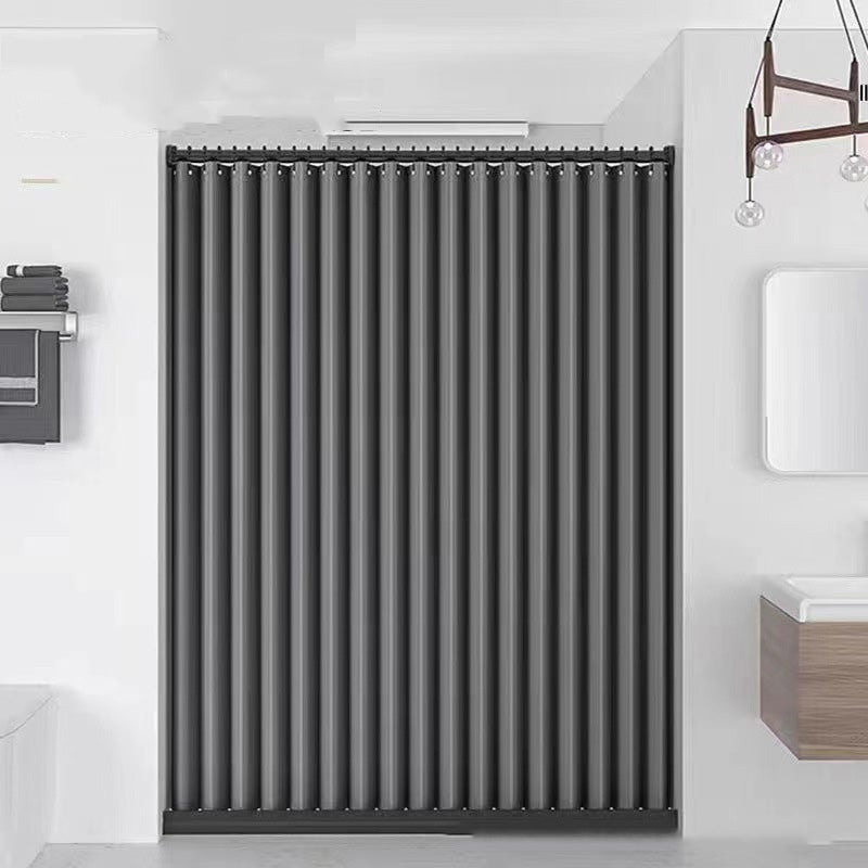 Rideau de douche pliable, rideau de séparation de salle de bain sans ...