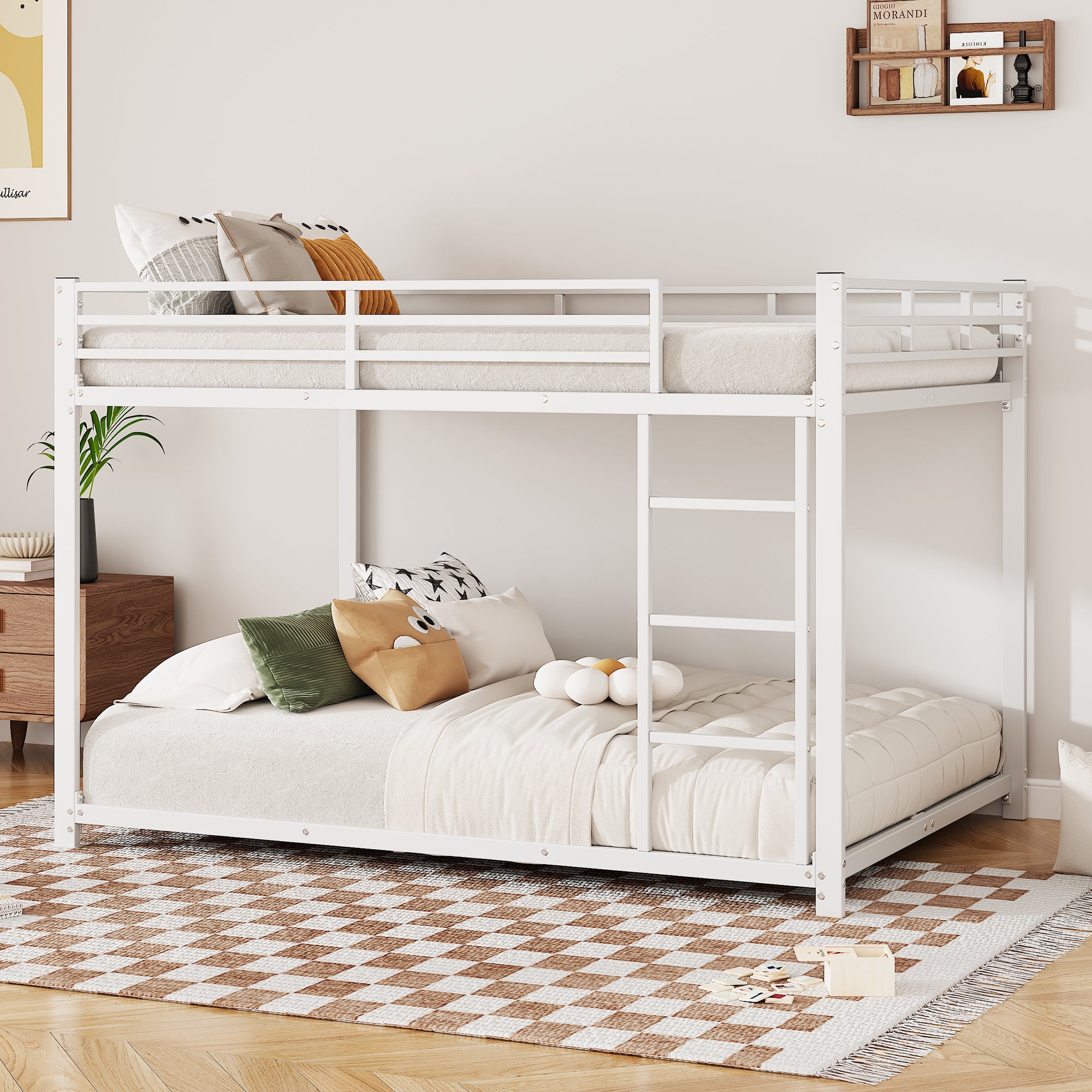 Litera infantil 140 x 200 cm de hierro - blanco | Leroy Merlin