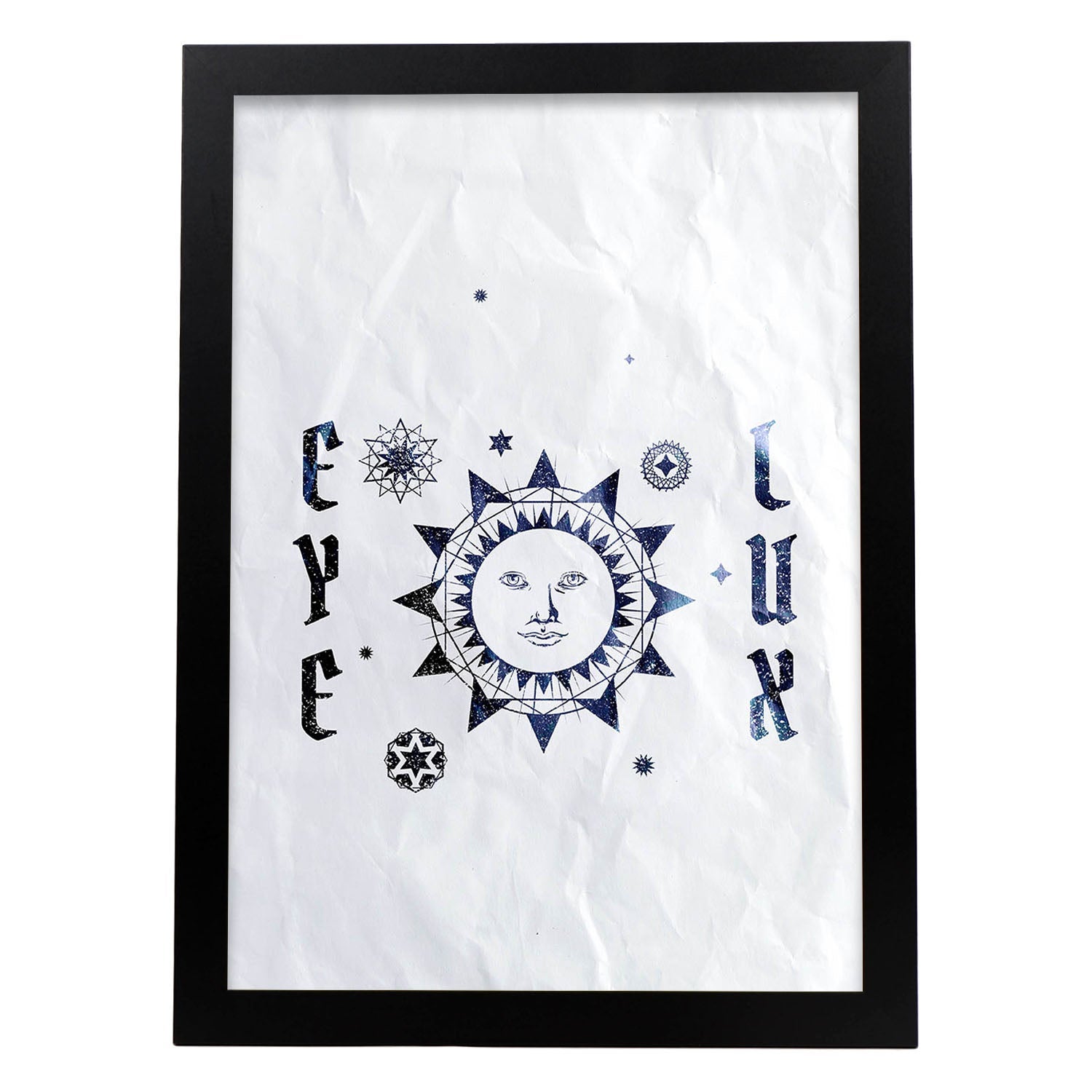 Illuminati Sheet Oculaires Affiches Avec Des Illustrations Magiques Et ...