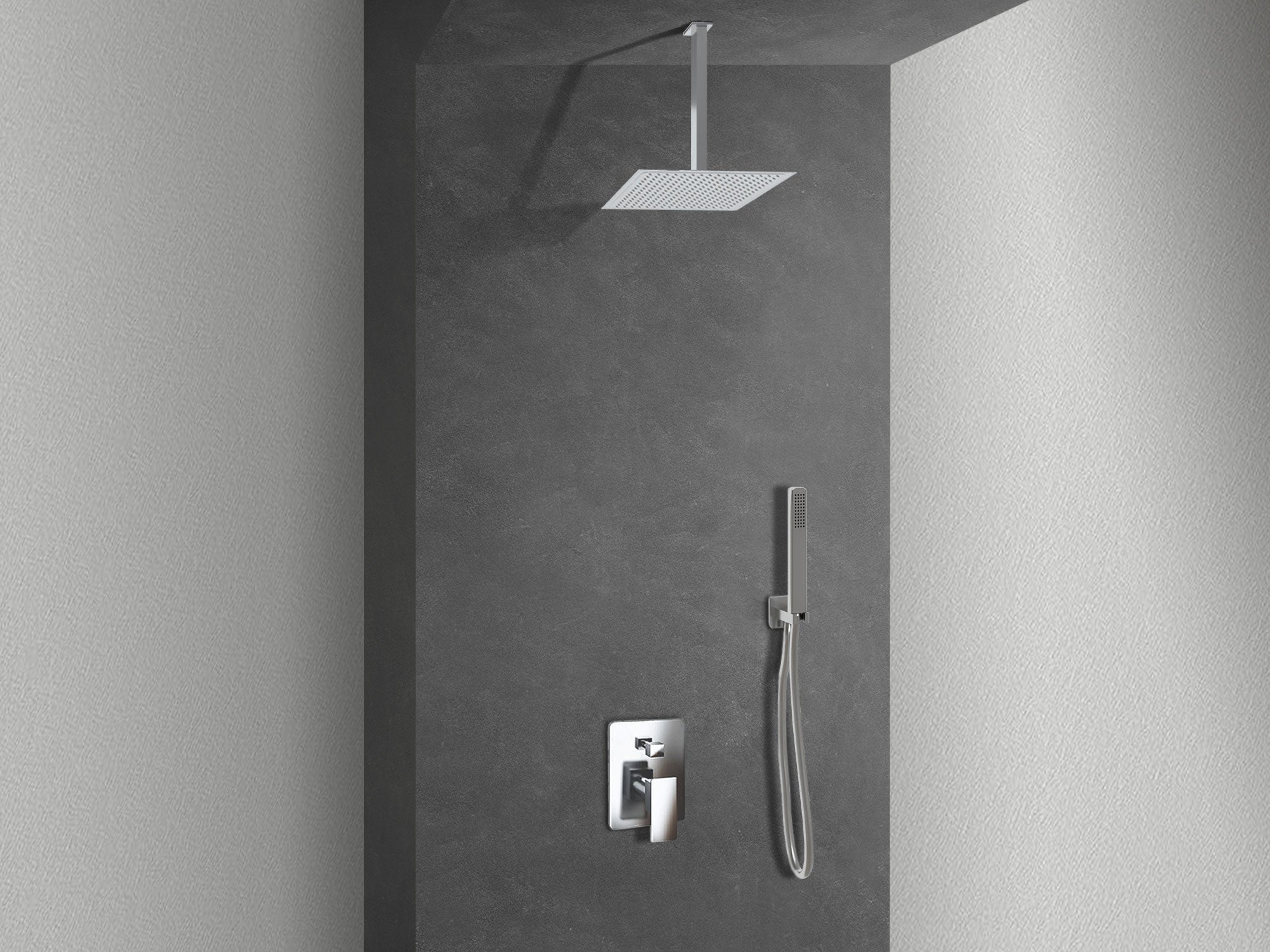 NALA - Set de ducha doble funcion modelo slim con ducha de mano y ...