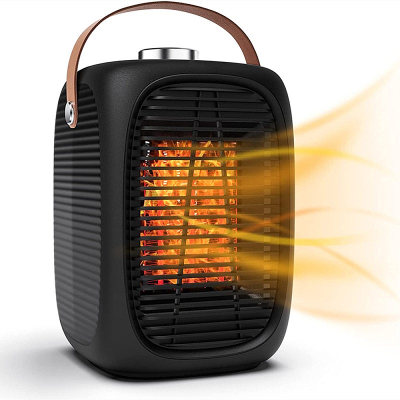 Mini radiateur électrique domestique 1500 W (3 vitesses), noir, de ...