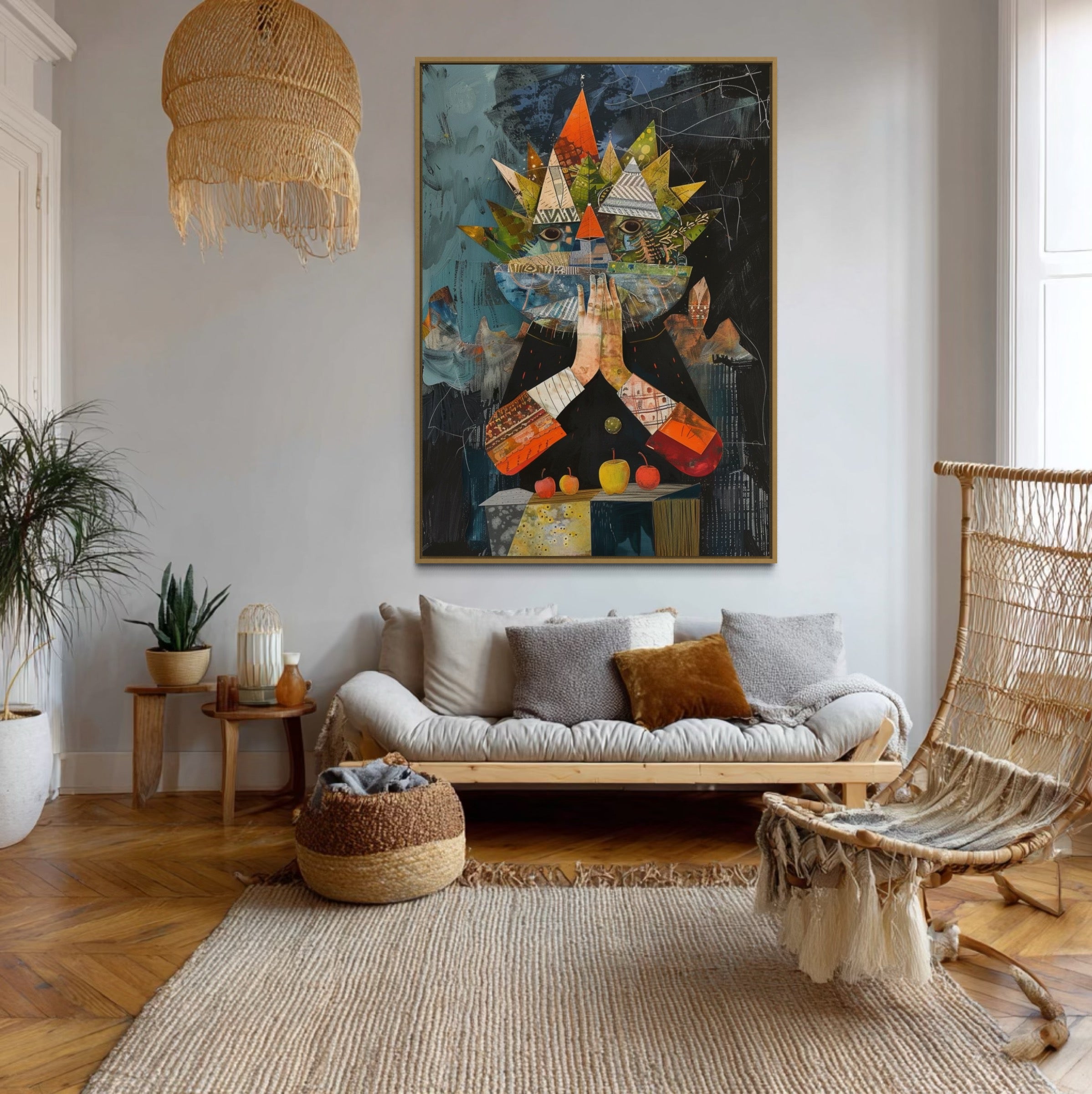 Lámina para enmarcar, 70x100. POLARTE "Ecos de una Corona de Sueños ...
