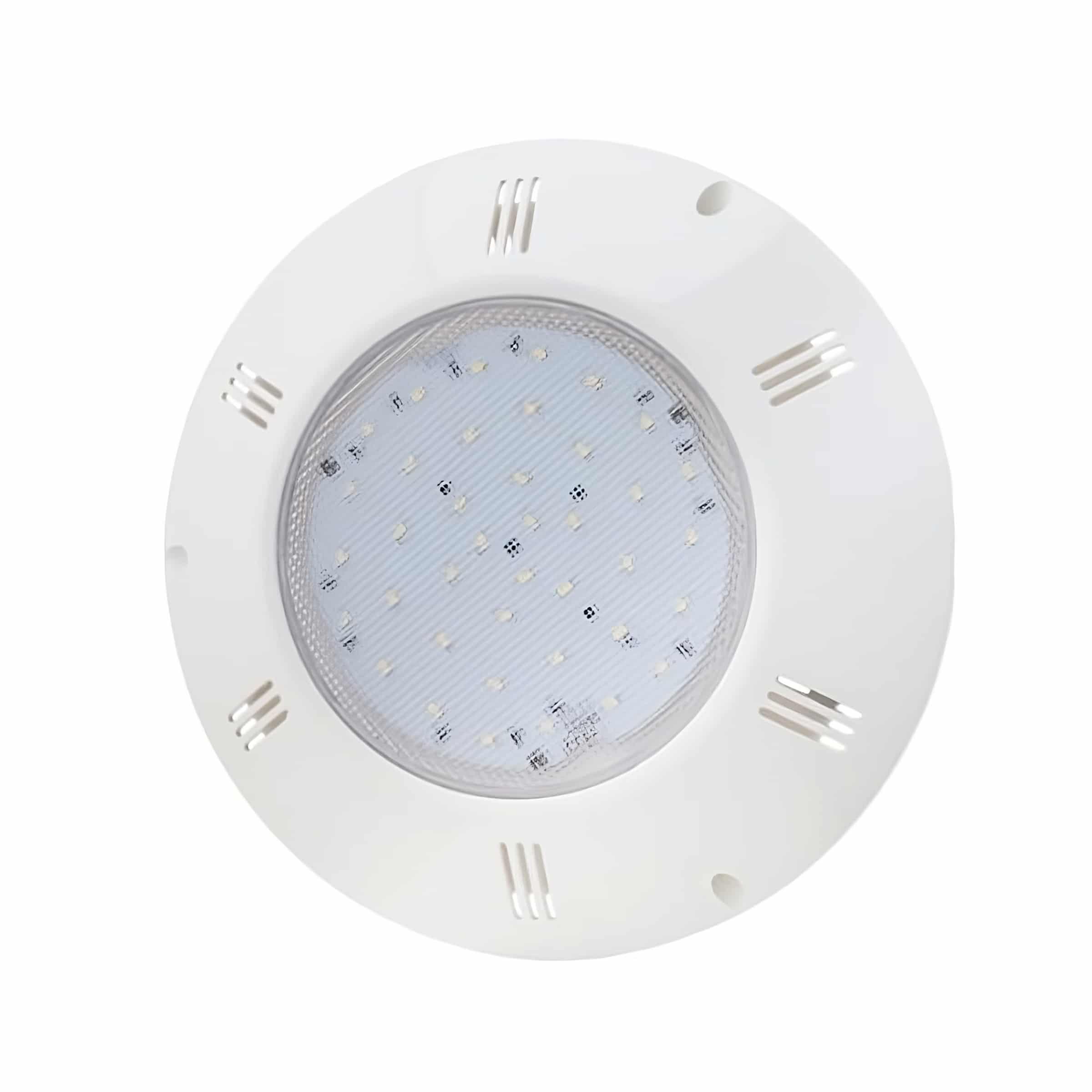 Foco LED Piscina Extraplano Luz Blanca 60 Diodos Resistencia Extrema UV ...