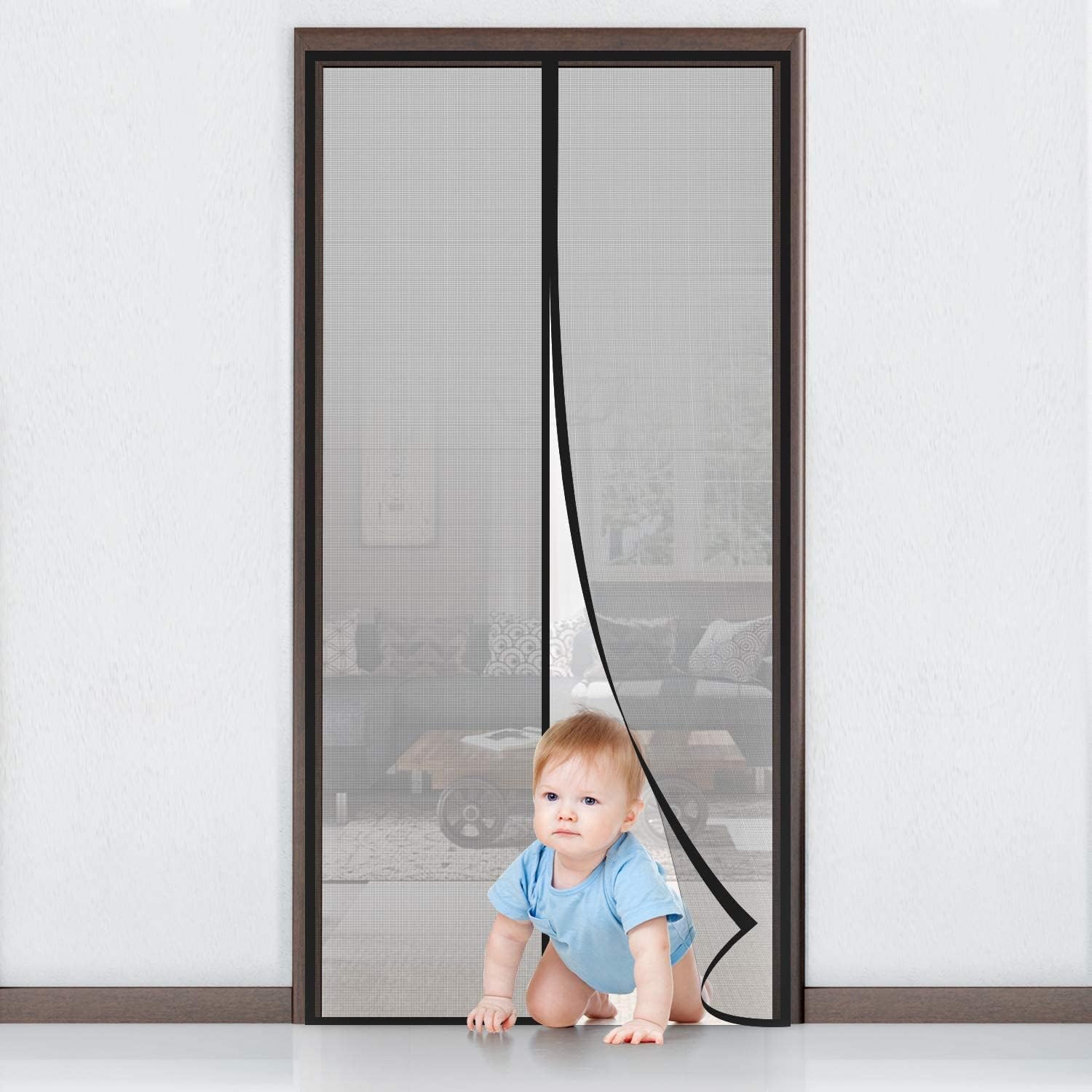 Mosquitera Para Puertas Y Ventanas 110x210cm Malla Ultrafina Mosquitera Mosquitera Para Puertas Y Ventanas 110x210cm Malla Ultrafina Mosquitera