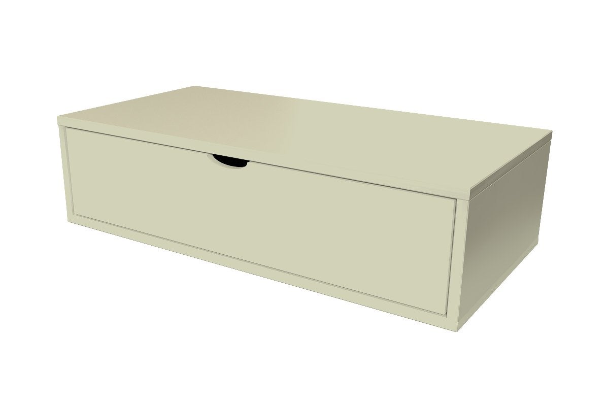 Cubo di legno 100x50 cm + cassetto, Colore: Moca | Leroy Merlin