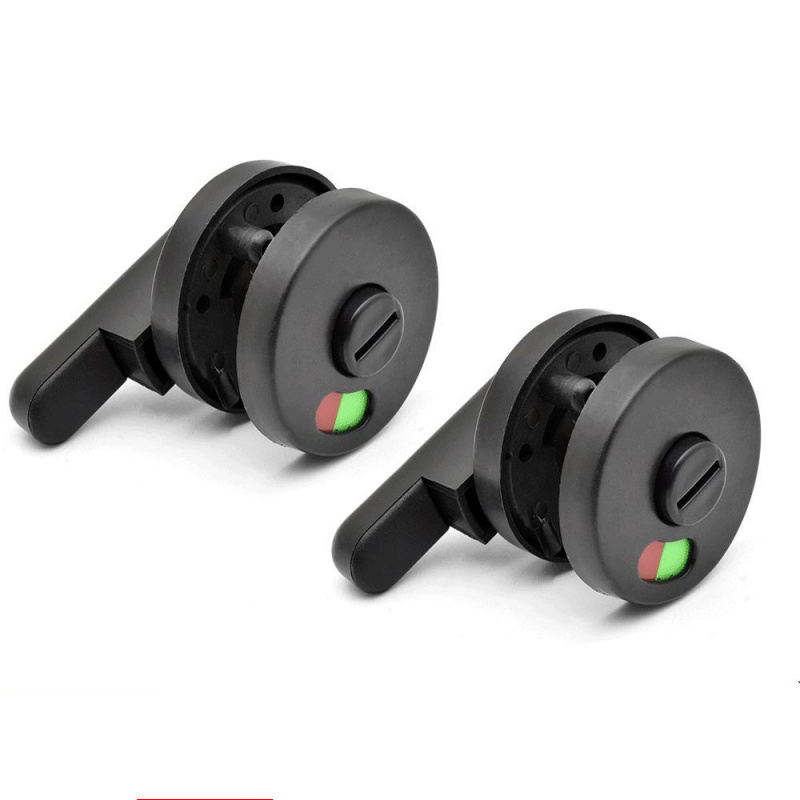 2 Bathroom Door Locks - Rotating Door Handle - Rotating Door Locks for ...