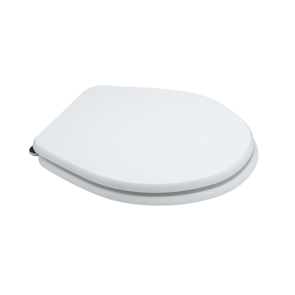 INCA WHITE COMPATIBLE MDF TOILET SEAT COVER | Leroy Merlin