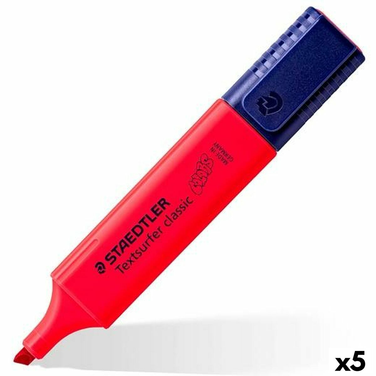 Surligneur Staedtler Rouge intense (5 Unités) | Leroy Merlin