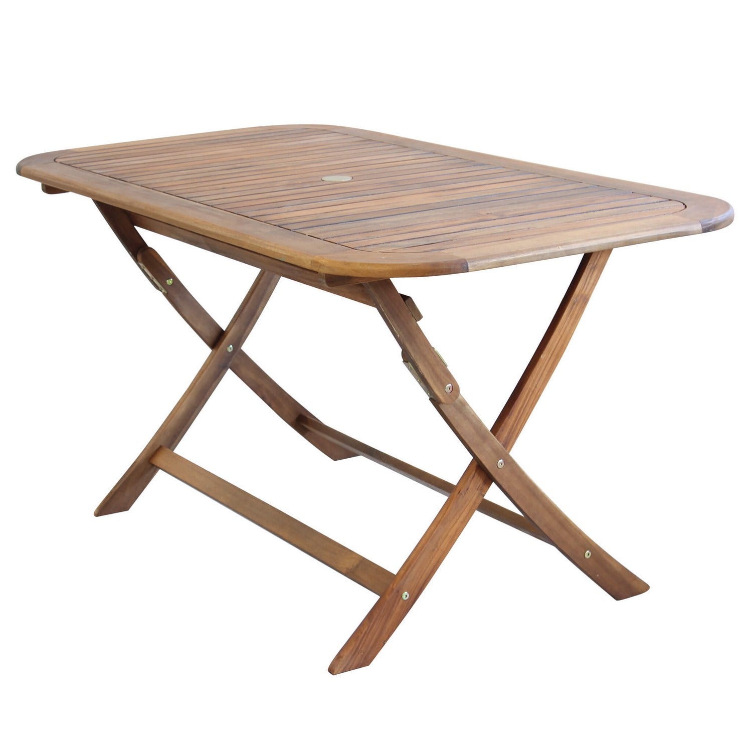 Table pliante en bois massif 150X80cm | Leroy Merlin
