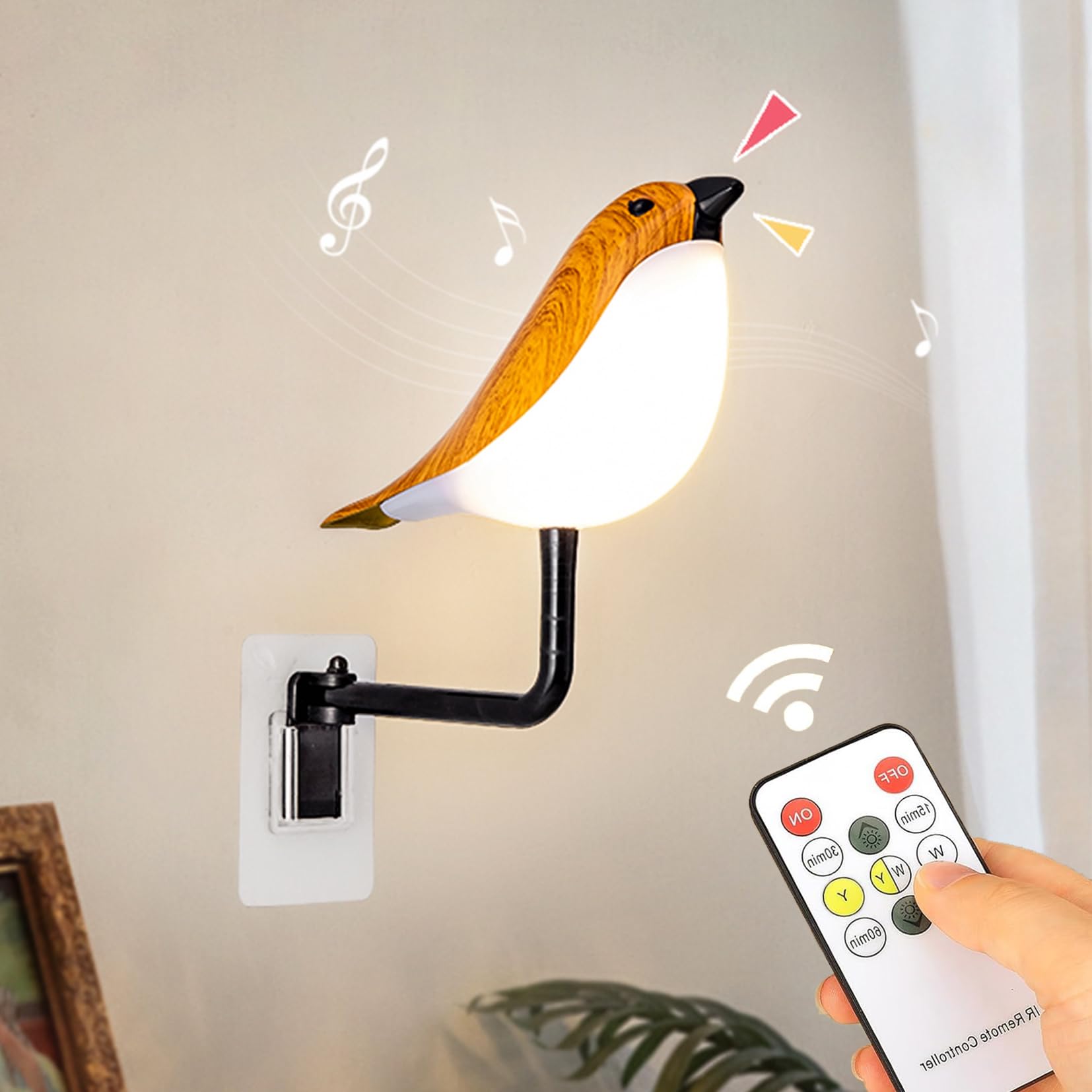 Applique murale tactile créative Magpie, lampe LED d'aromathérapie 6 W ...