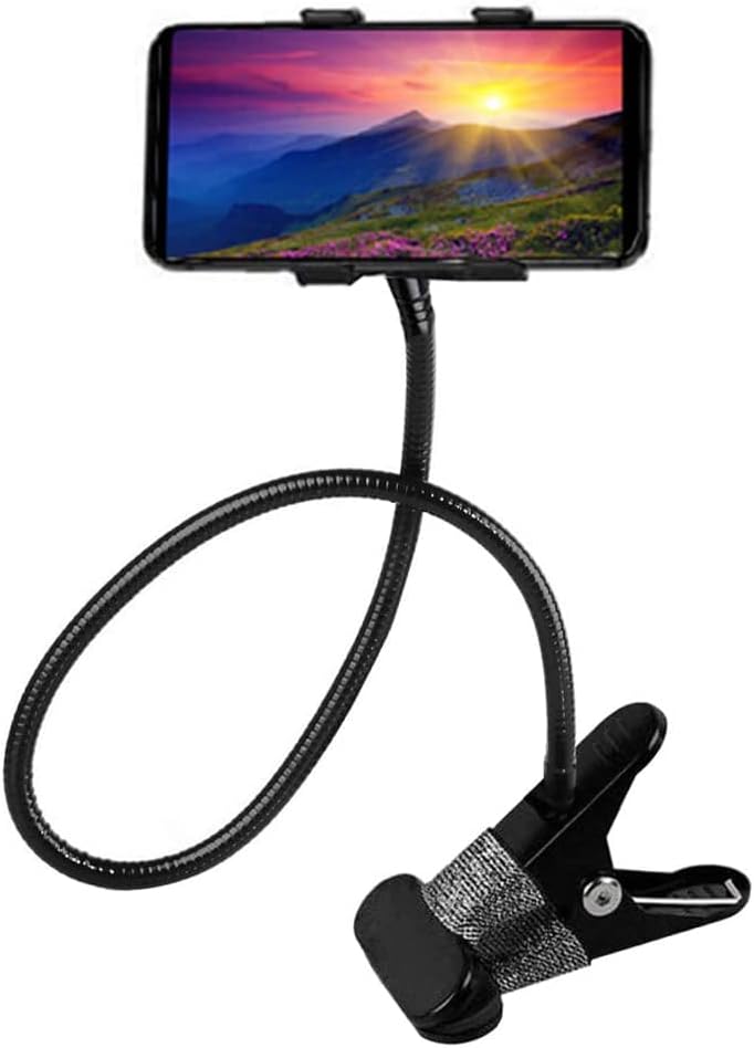 Support de téléphone de bureau universel avec bras réglable, rotation à ...