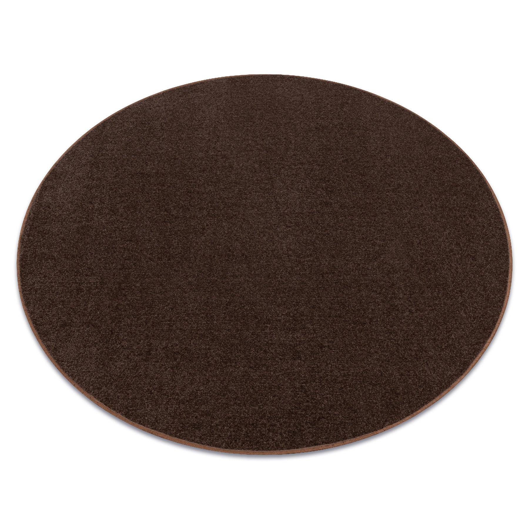 Alfombra ETON círculo marrón circulo 100 cm | Leroy Merlin