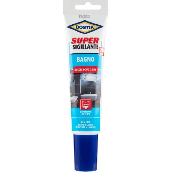 SCELLANT DE SALLE DE BAIN SUPER BLANC BOSTIK 150 ML | Leroy Merlin