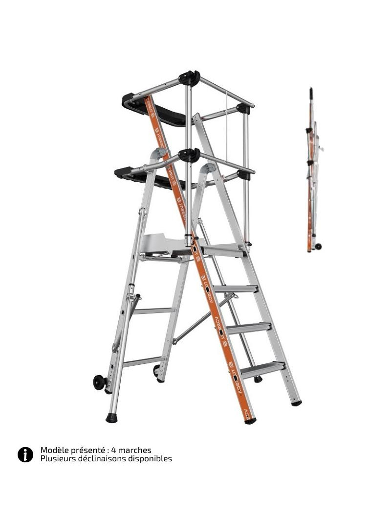 TUBESCA-Comabi - PIRL Raptor – Garde-corps lisses – 2 à 7 marches ...