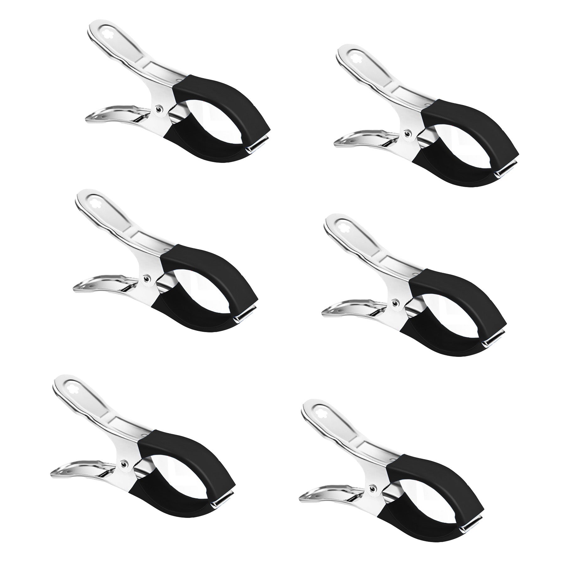 Pinces métalliques robustes-paquet de 6 pour pinces à ressort pour le ...