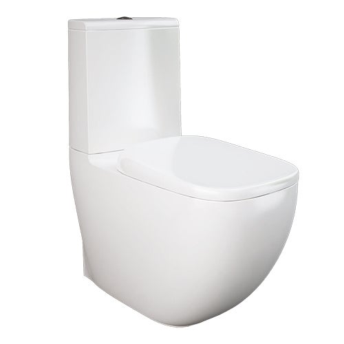 WC MONOBLOC ILLUSION FLUSH WARMLESS AVEC FIXATIONS CACHÉES - | Leroy Merlin