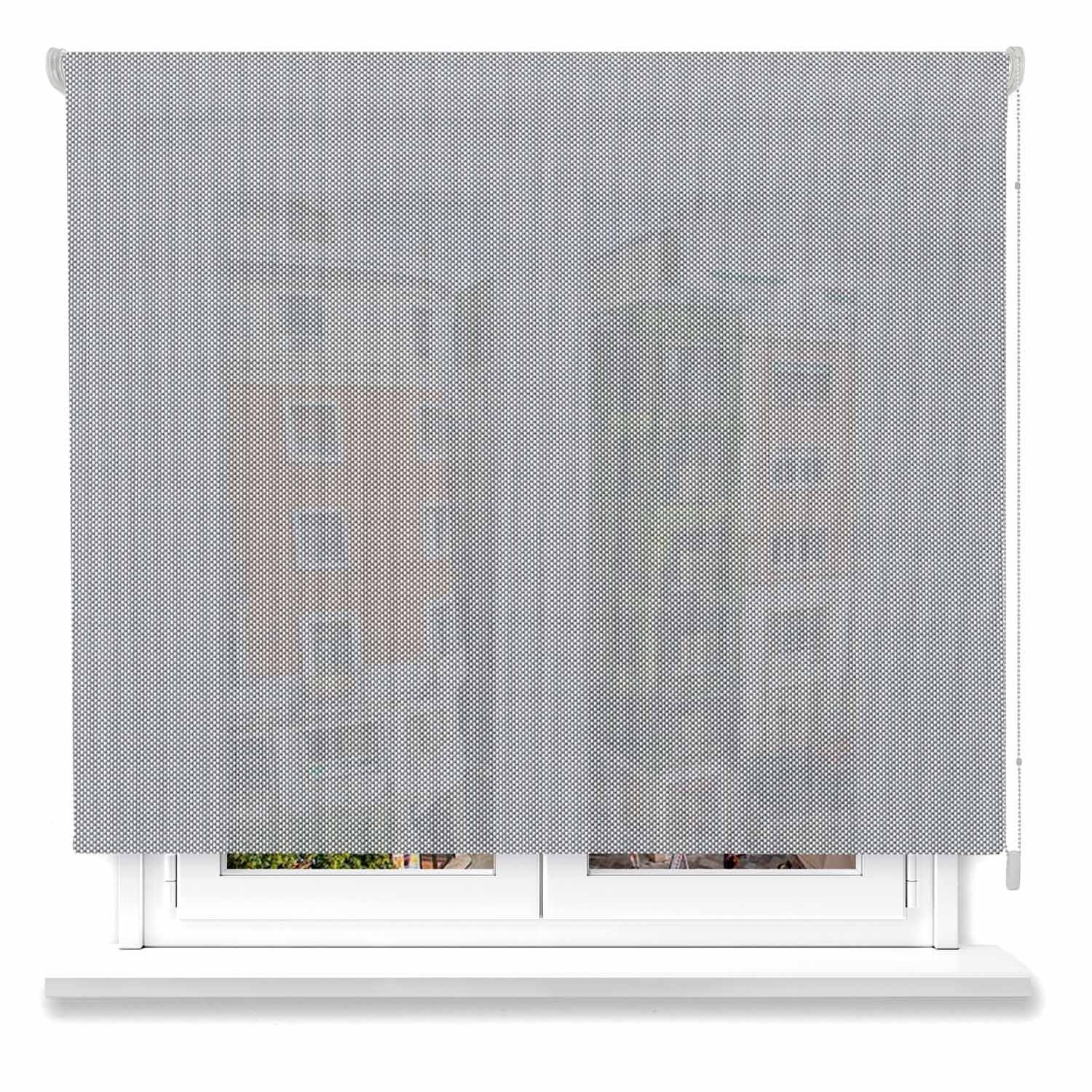 Store à enroulement Screen Basic 5% Pearl White 90x150cm. | Leroy Merlin