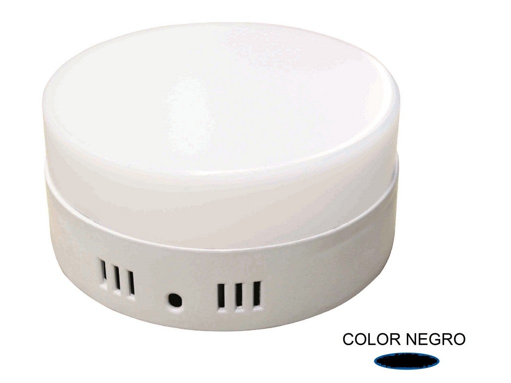 DOWNLIGHT LED SURFACE DOWNLIGHT ROUND 12W 6500K 120º 230V BLACK | Leroy ...