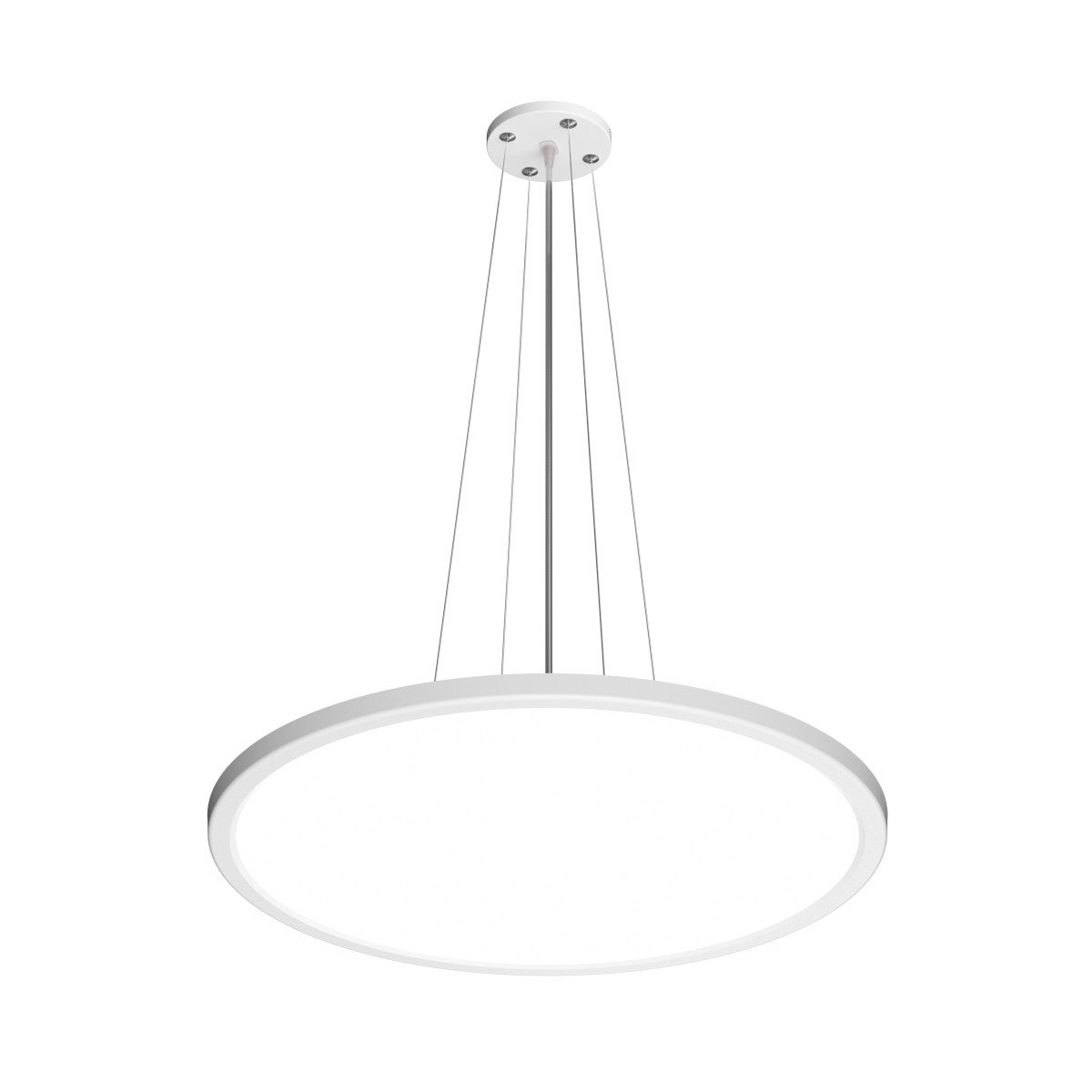 Italux Manito Lámpara de techo colgante LED de 48 cm, blanca, 2800/4000 ...