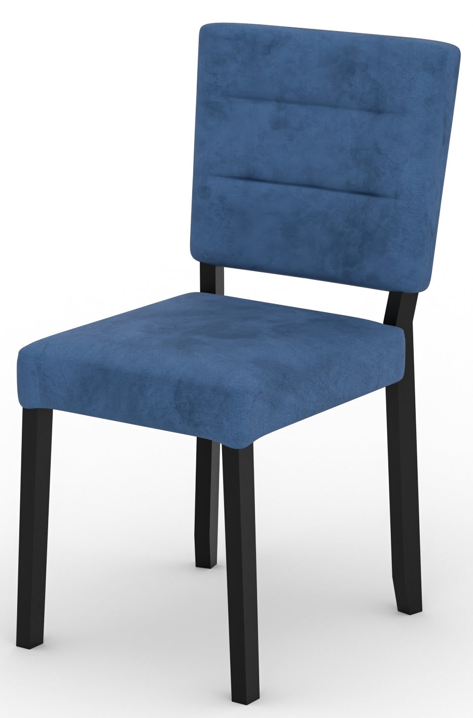 Chaise moderne en bois noir et tissu au choix Kloba-Tissu 27131 | Leroy ...