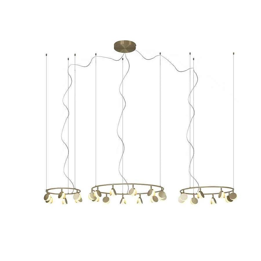 Lámpara Colgante LED Shell Mantra 12L+8L+6L | Leroy Merlin