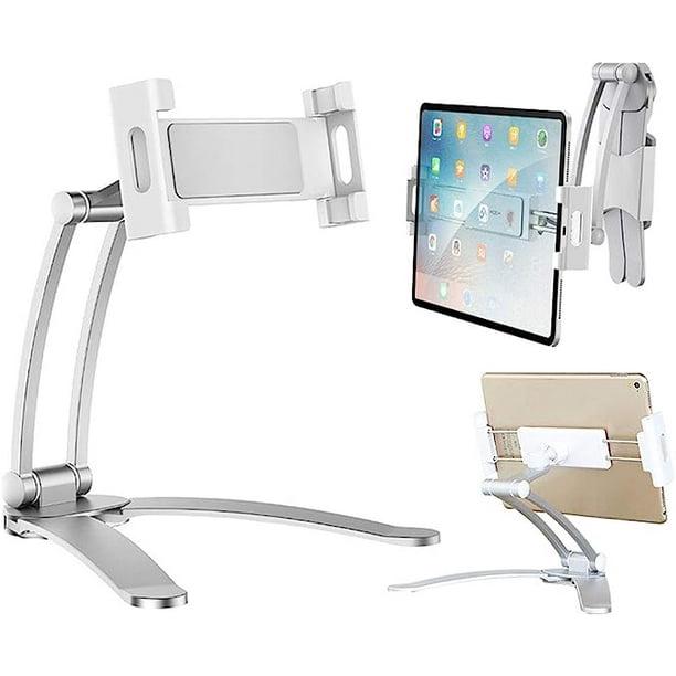 Soporte de pared para tablet de cocina 2 en 1, universal, plegable y de ...