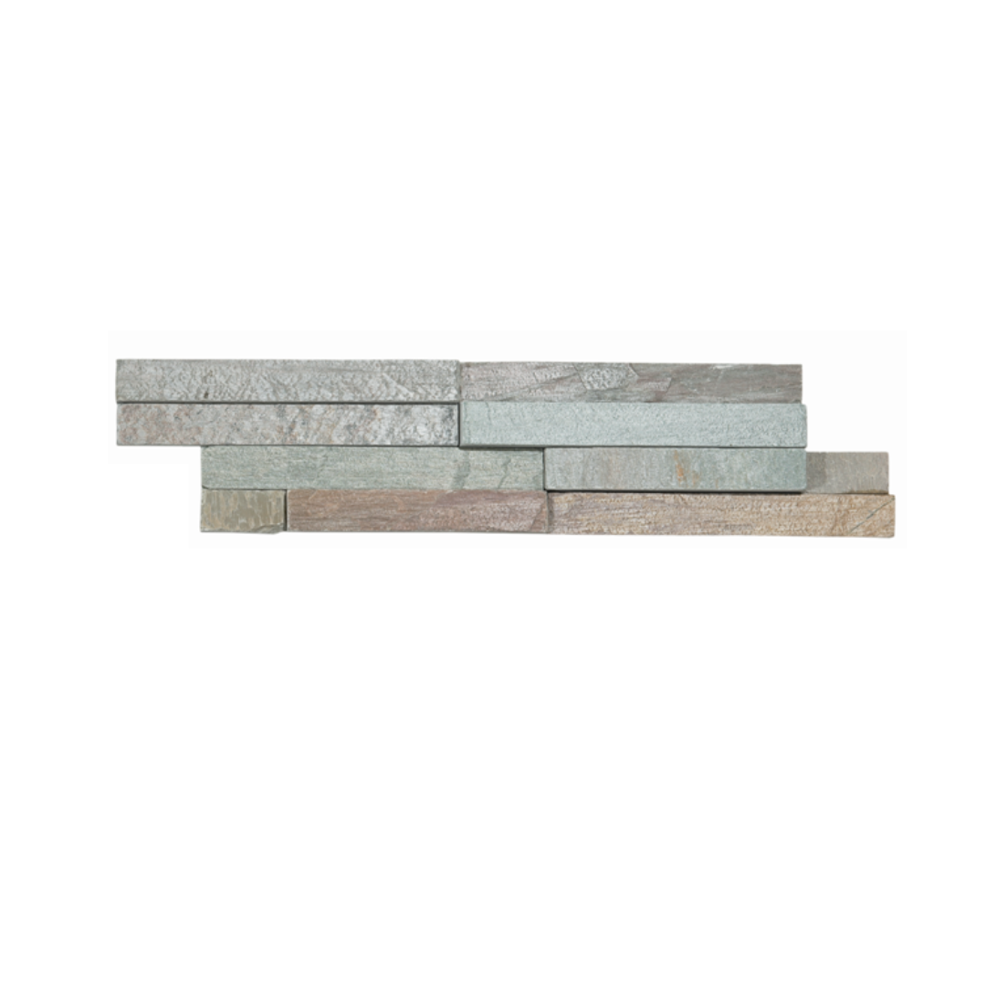Ardoise Brique Sable 10x40cm. 1 m2 | Leroy Merlin