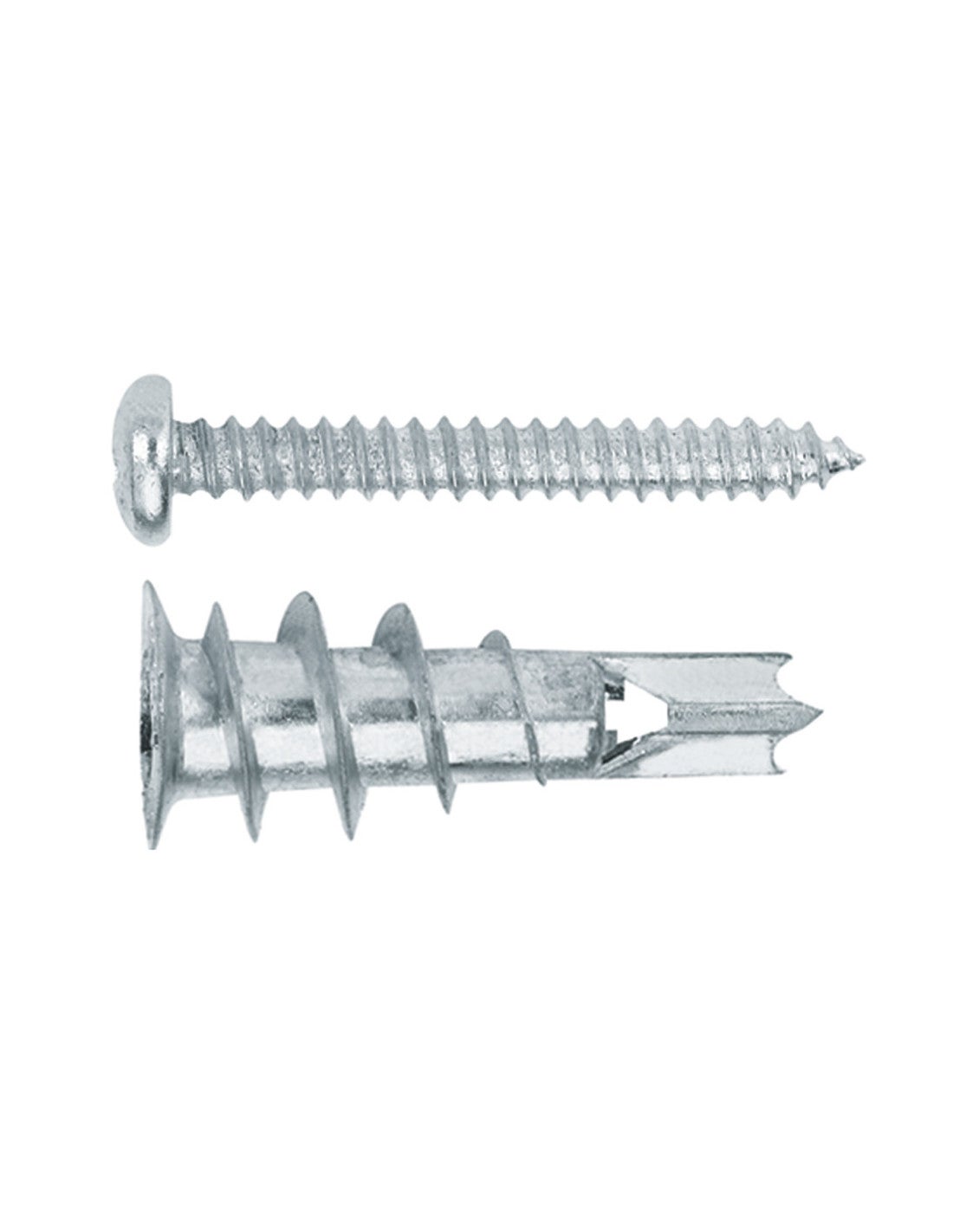 Cheville METAL Vis autoperceuse Zamak 12X32 Avec Vis-30 pièces | Leroy ...