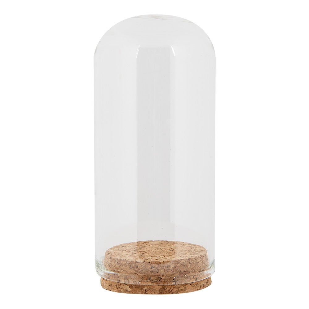 Clayre & Eef Cloche en Verre Ø 5x10 cm Transparent | Leroy Merlin