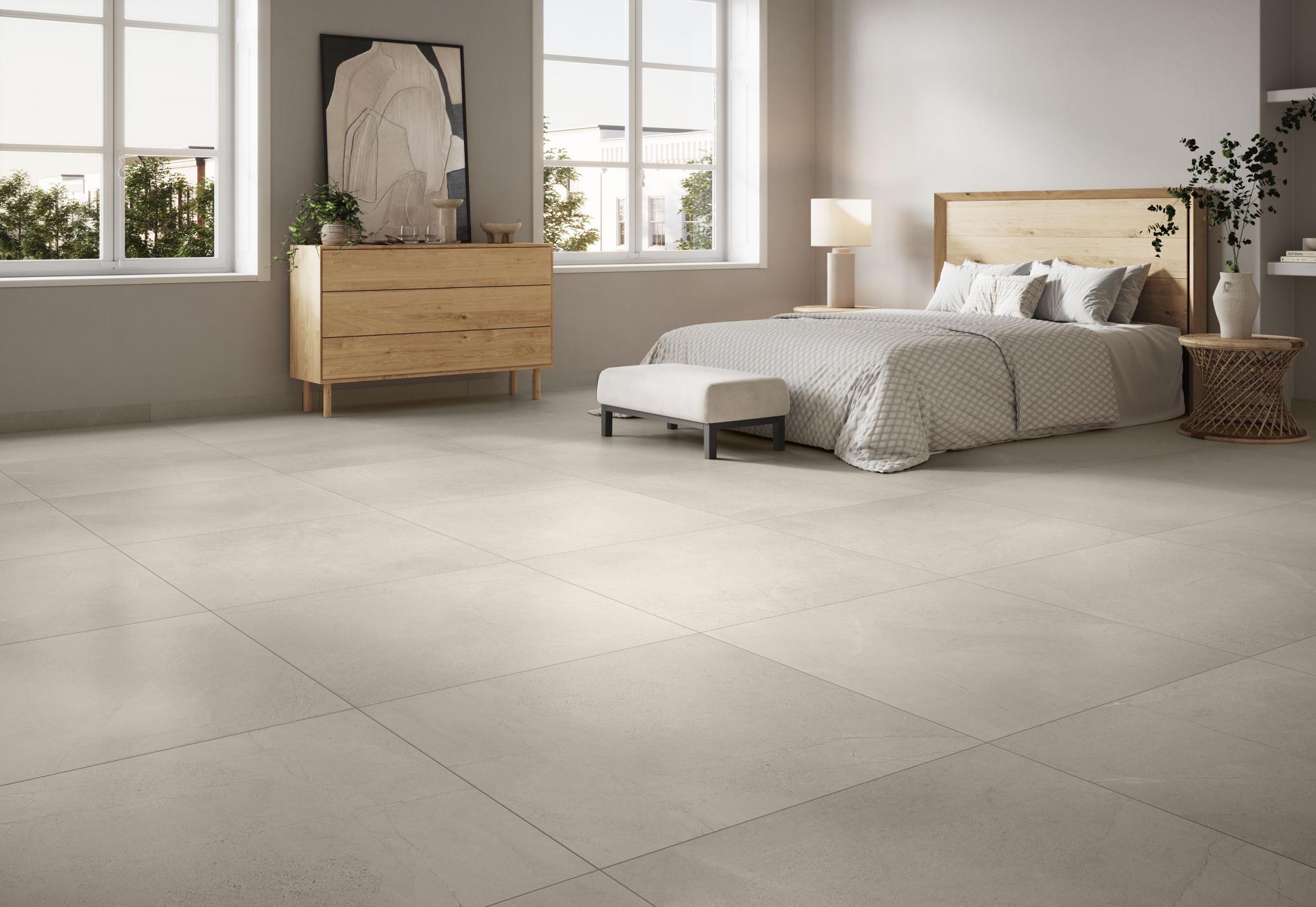 CARRELAGE INTERIEUR MEZZO couleur BEIGE 60X120 | Leroy Merlin