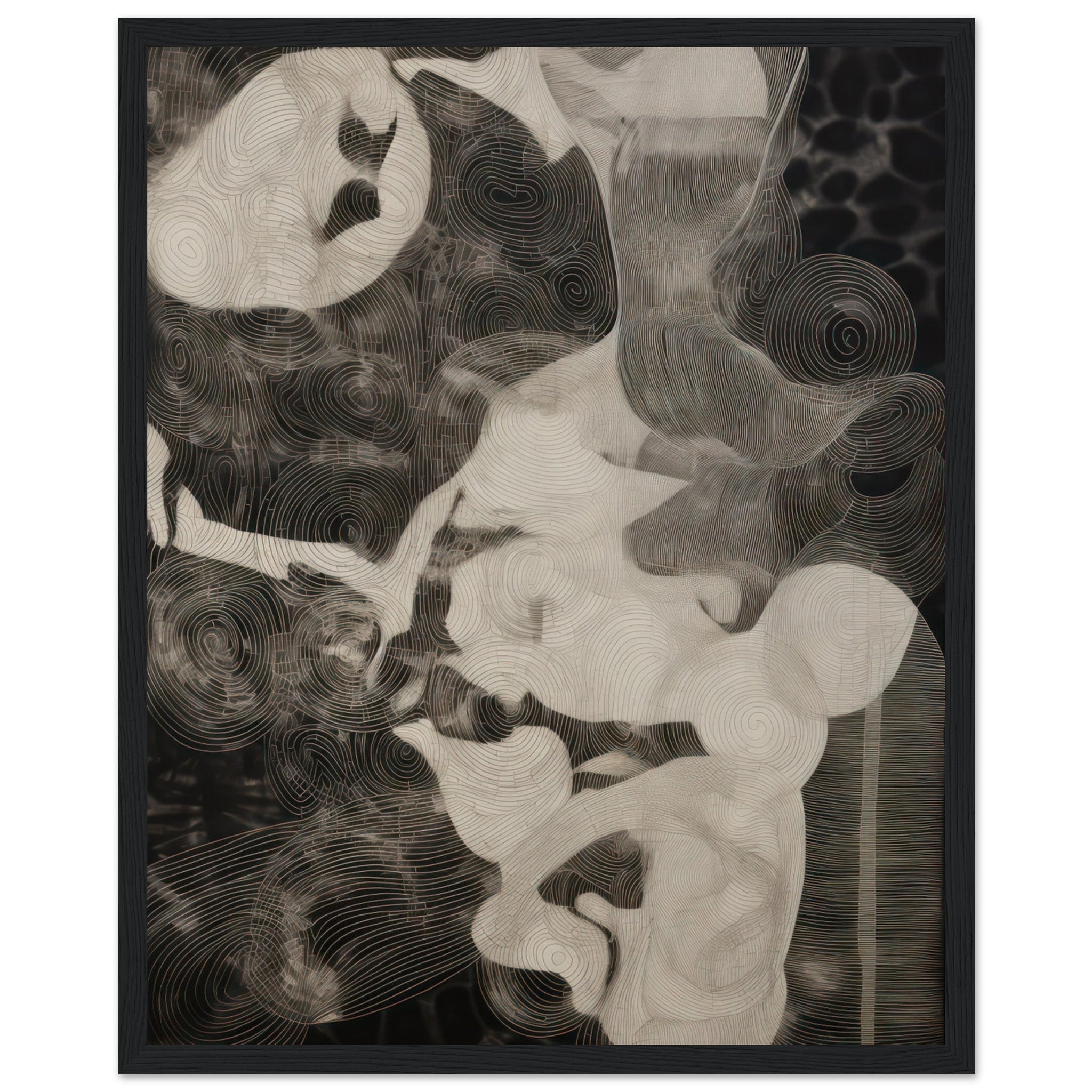 Lámina decorativa para enmarcar CUADRO NEBULA DARK 40x50 cm | Leroy Merlin