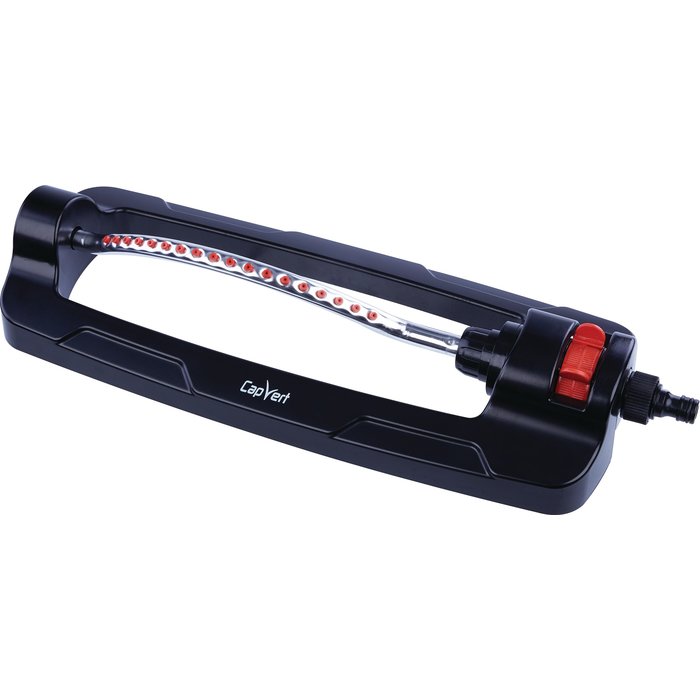 Arroseur oscillant - Aquasplit Capvert - 18 buses | Leroy Merlin