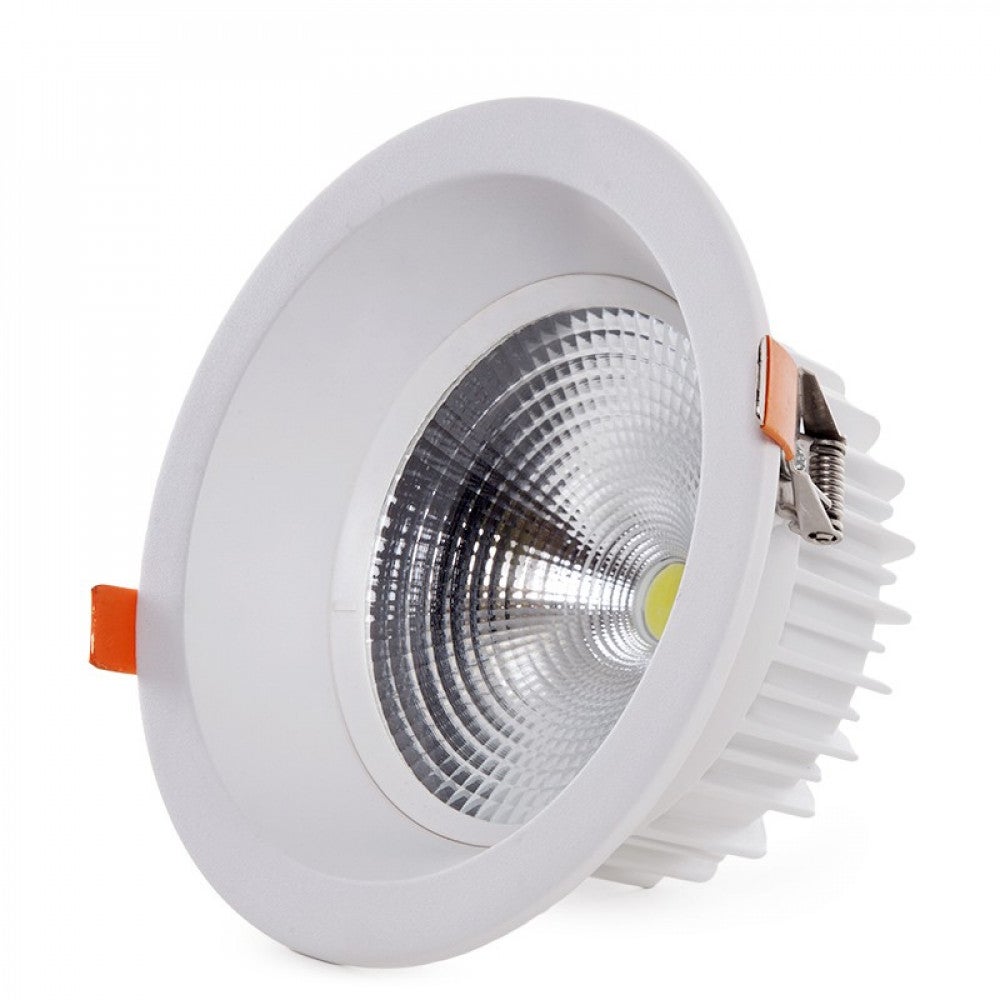 Spot LED Circulaire Downlight 24W 2 400Lm 6000ºK Anti-éblouissant UGR19 ...