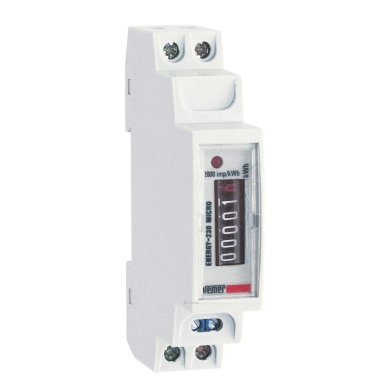 Medidor de electricidad Vemer Energy 230V micro DIN | Leroy Merlin