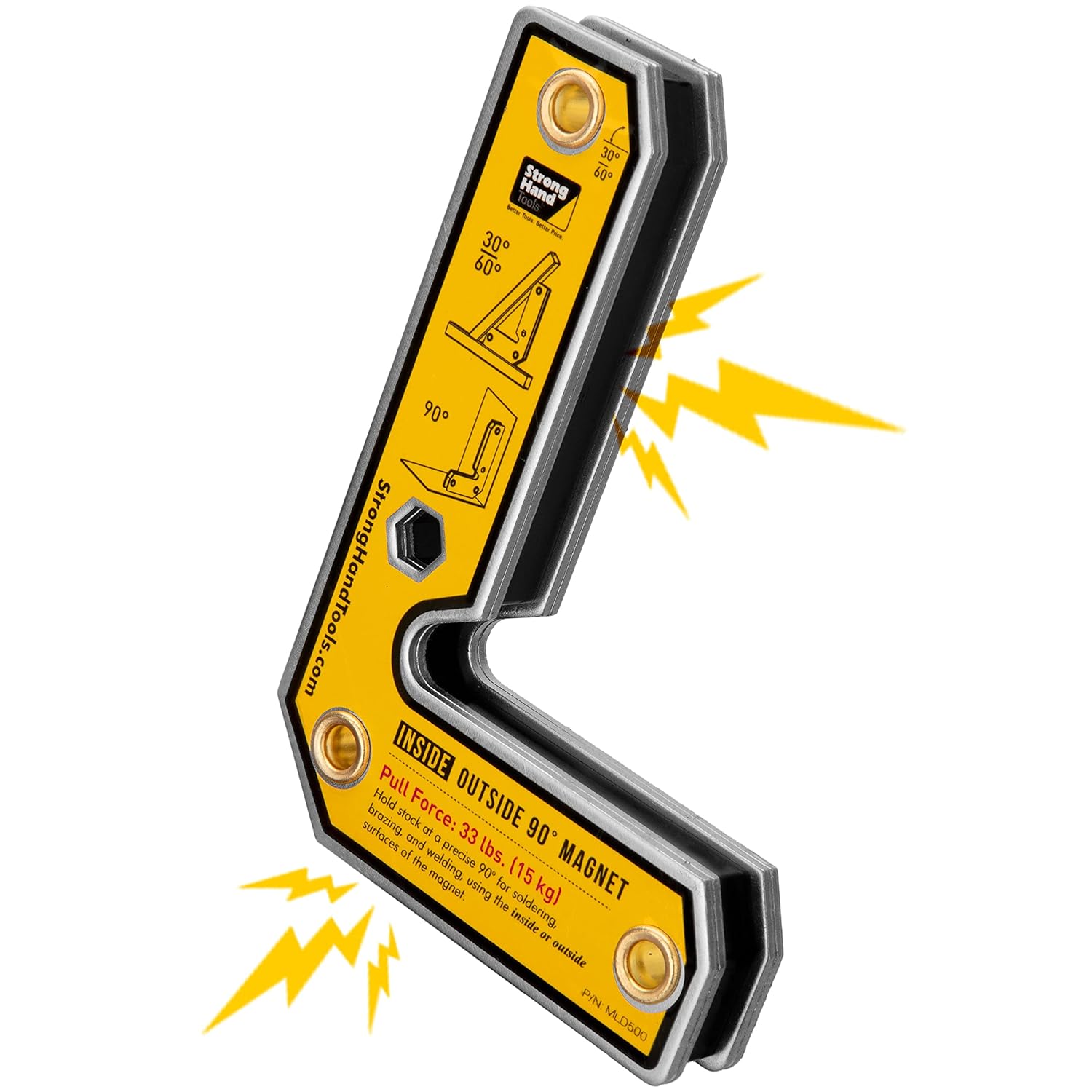 Square Magnetic Angle - Internal/External Magnet - Fixed Angle - 90 ...